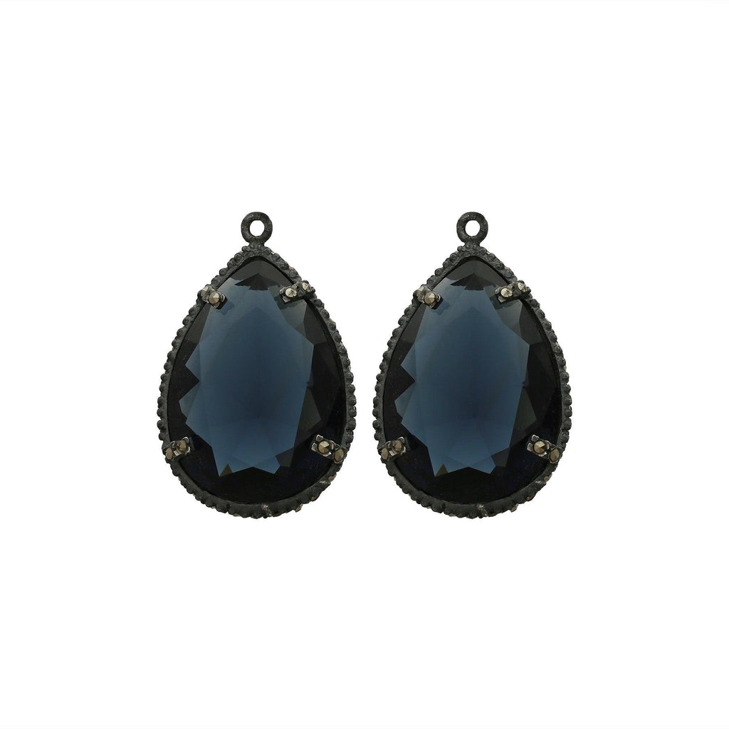 Drop clásico gota con pátina grisáceo Regina Castillo Drops